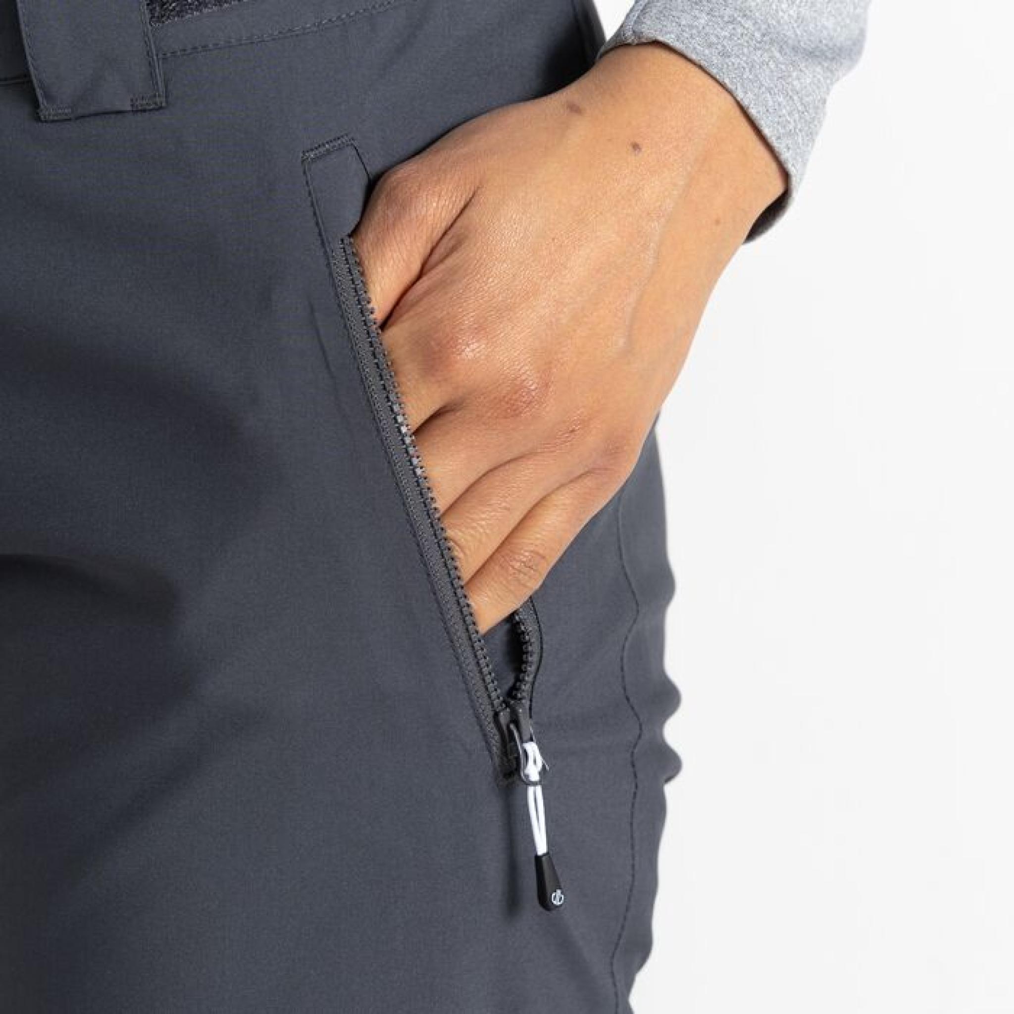 DARE2B EFFUSED Ebony Grey Soft Shell Ski Pants SHORT